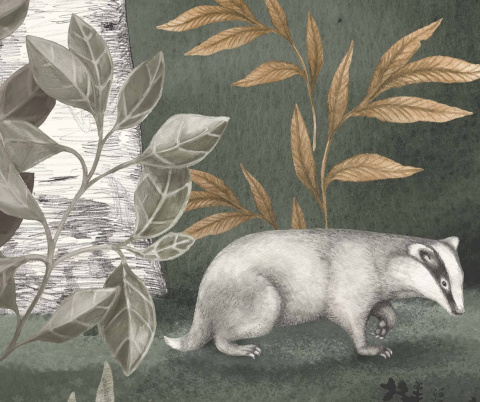 Tapeta ścienna Mural leśne zwierzęta Newbie II 6943 Wild Forest ...